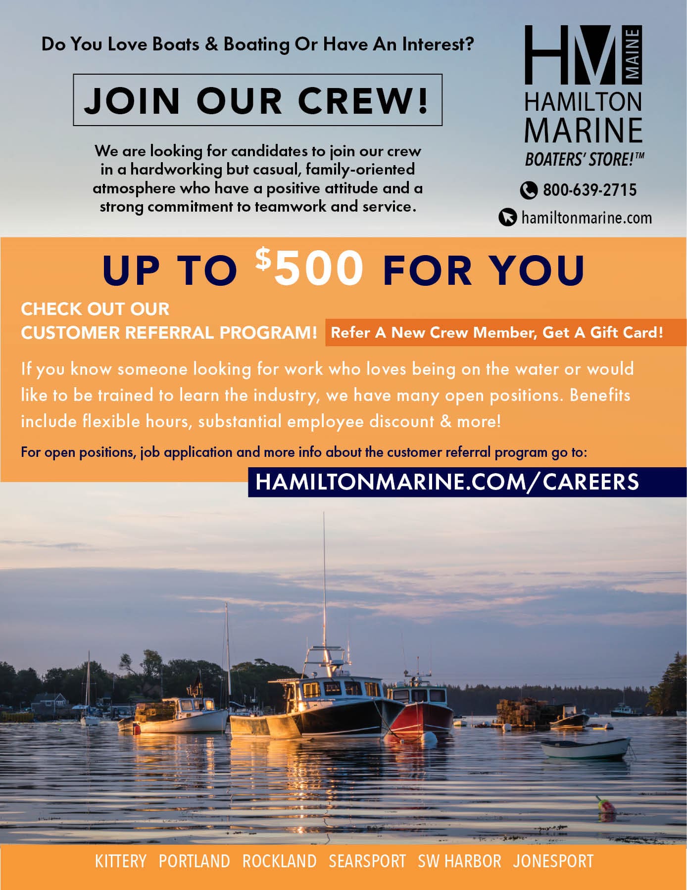 Current Ads - Hamilton Marine